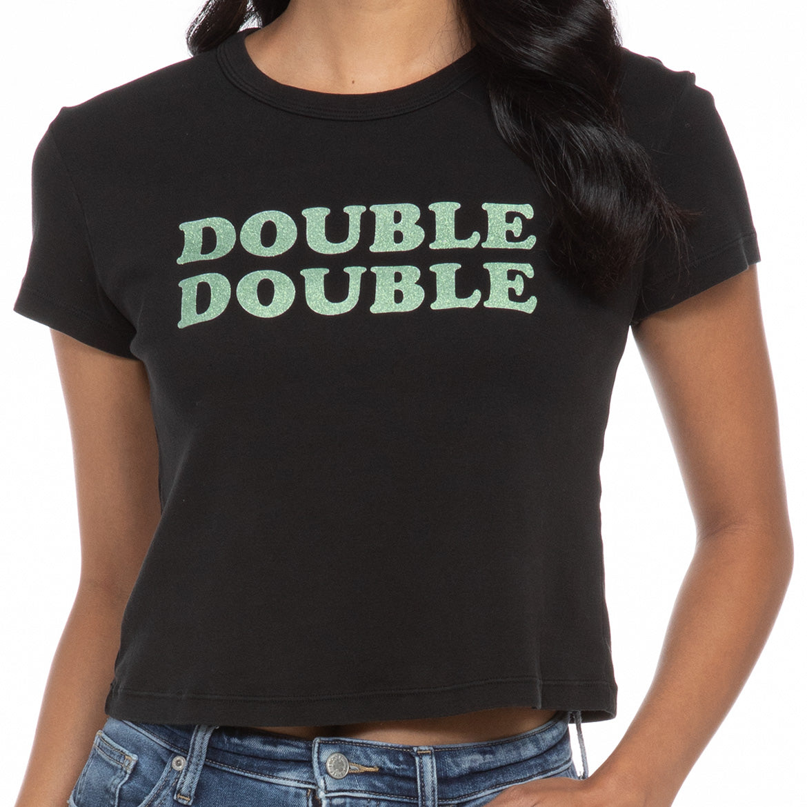 Black Cropped Double-Double® Tee – In-N-Out Burger Company Store